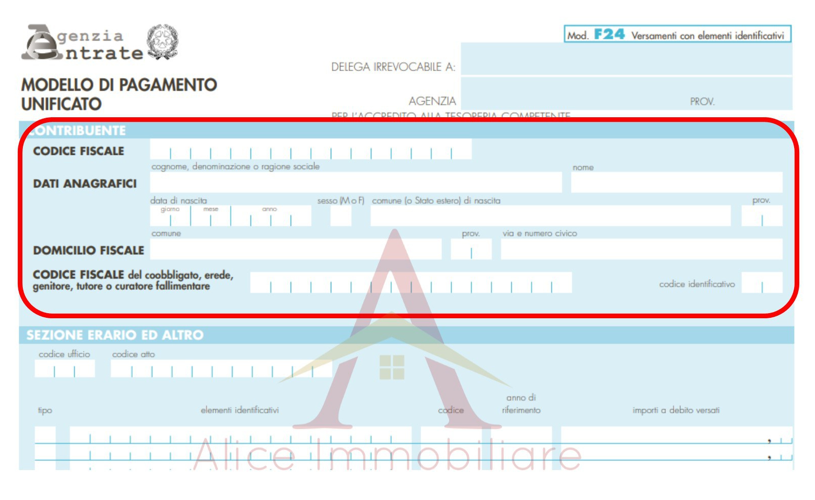 Guida alla compilazione del modello F24 ELIDE per i contratti di ...